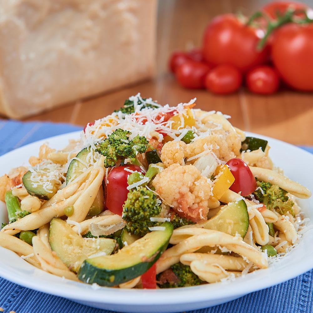 Fusilli Pasta Primavera – Sette Cucina